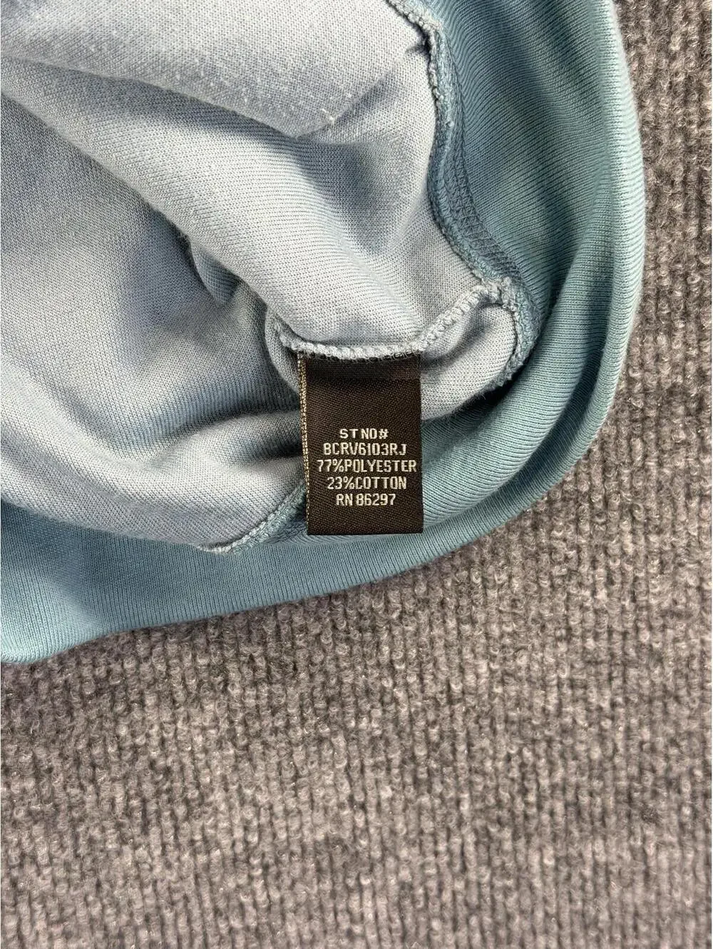 BCBG | Tops | Bcbg Maxazria Light Blue Velour Zipup Hoodie Rhinestone ...